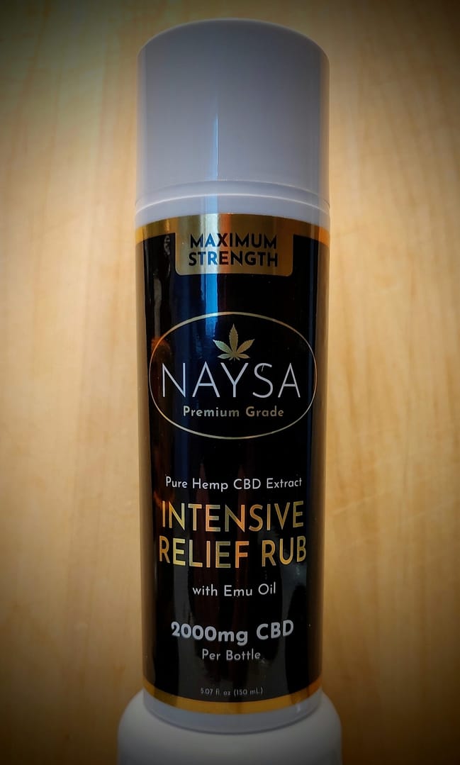 CBD Intensive Relief Rub with Emu Oil - My Hope Essentials